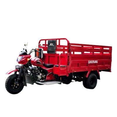 China 300cc Heavy Duty Cargo Tricycle with 5 Wheels and Full Floating Rear Axle for sale
