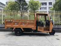 China Speed 200cc Ghana Cargo Tricycle Gasoline Loading Rickshaw with Hydraulic Rear Brake for sale