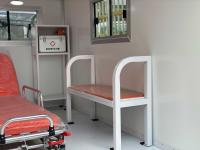 China Motorized Tricycles Emergency Vehicles 250CC Motos Ambulance Tricycle for Adult Big Wheel for sale