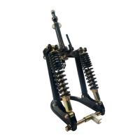 China Black Hydraulic Shock Absorber for Smooth Transmission in Tricycle Motorcycle Height 520mm for sale