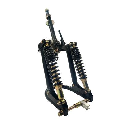 China Black Hydraulic Shock Absorber for Smooth Transmission in Tricycle Motorcycle Height 520mm for sale