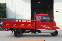 China 1000W Enclosed Cabin Cargo 3 Wheel Motorcycle Tricycle with Front Drum Rear Drum CDI for sale