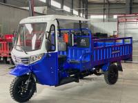 China 12V Semi Cabin power Passenger And Cargo Gasoline Trike for Cargo Transportation for sale