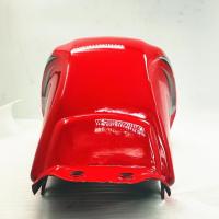 China Three Wheel Motorcycle Tricycle Scooter With Red Oil Fuel Tank for sale
