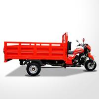China 250cc Cargo Tricycle Three Wheel Cargo Motorcycle with Cargo Roof and Iron Shaft Drive for sale