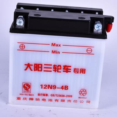 China Motocycle Battery with 12V Voltage and 9Ah Capacity Easy to Replace for sale