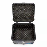 China 36L Large Capacity Aluminum Motorcycle Rear Top Case for Scooters and Motorcycles for sale