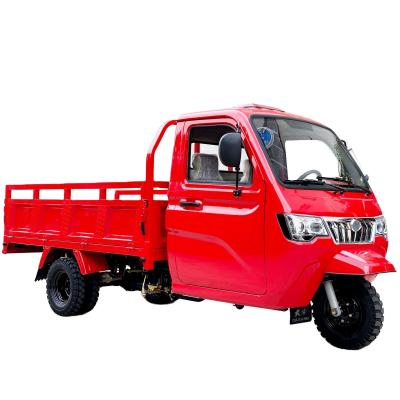 China Front Drum Rear Drum Brake System Tricycle Motorized Motor Tricycle with Closed Cabin for sale