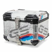 China Global Market 45L Motorcycle Top Tail Case Rear Box with 7.1kg Weight 44*40*35cm for sale
