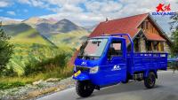 China Sturdy Motorized Tricycles with Curb Weight of ≥500kg and Cargo Box Size of 2.4*1.35m for sale