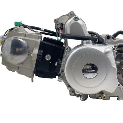 China 124.1ml Displacement Electric Engine Single Clutch Three Wheels Motorcycle Engine Assembly for sale
