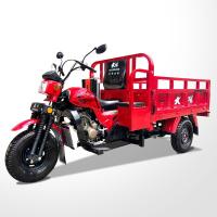 China Cargo Tricycle with Heavy Load Cargo Box 1200kg Loading Capacity Gasoline Four Stroke Motor for sale