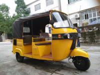 China Motorized Three Wheel Taxi Motorcycle in Ghana with 151 200cc Displacement and Style for sale