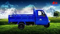 China Large Cargo Box 2.4m*1.3m Closed Cab Tricycle XK3 Fuel Gasoline for Cargo and Passenger for sale