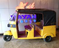 China Three Taxi Tricycle Motorcycle 4 Passengers in Brazil Bajaj 151 200cc Closed CN CHO for sale