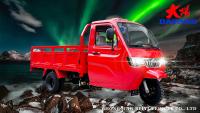 China DAYANG BEIYI T5 Heavy Loading Tricycle Enclosed Cabin 50*100 Chassis 2m*1.4m Cargo Box for sale
