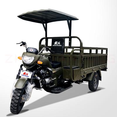 China Cargo Tricycle Three Wheel Motorcycle with Two Seats and 10-20L Fuel Tank Capacity for sale