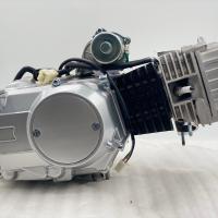 China 135cc Air Cooled Motorcycle Engine 4 Gears Silver 4 Stroke Electric / Kick 1 Cylinder 1500 CDI 455*312*260m for sale