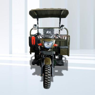 China Motorized 150cc Cargo Motorcycle with 3 Wheels and Front Disc Rear Drum Brake System for sale
