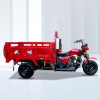 China 200cc Water Cooling Three Wheel Tricycles Open Body 3 Wheel Cargo Motorcycle for Your for sale