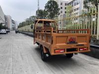 China 32Ah Storage Battery Heavy Duty Closed Cabin Adult Tricycle with Keel 40*100mm Frame for sale