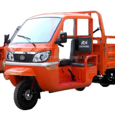 China 250cc Petrol Gasoline Closed Cabin 3 Wheel Tricycle for Heavy Load Transportation for sale