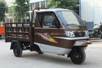 China 250cc Three Wheel Closed Cabin Heavy Load Motorcycle with Unladen Kerb Weight 600kg for sale