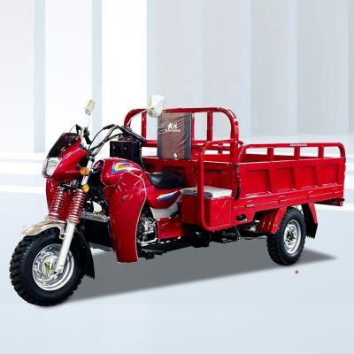 China 600KG Loading 3 Wheel Motorcycle with 2.4*1.35m Cargo Box and Air Cooling Technology for sale