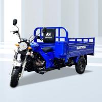 China Maximum Speed of ≥70Km/h Gas Powered Cargo Tricycle with Front Disc Rear Drum Brake for sale