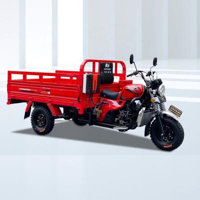 China 50*100 Chassis Gas Powered Tricycle for 1 Passenger and Cargo in Nigeria's Logistics for sale