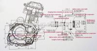 China 300cc Gasoline Water-Cooling Tricycle Engine for Country Markets by Chongqing Loncin for sale