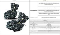 China LIFAN/ZONGSHEN/LONCIN/DAYANG 652 Cm3 Motorcycle Engine Water Cooled 4 Stroke EFI DOHC for sale