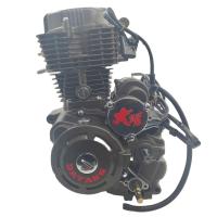 China Wind Cooling 200cc Motorcycle Tricycle Engine Air Cooled CG200 Max Black Cylinder for sale