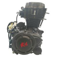China Wind Cooling 200cc Motorcycle Tricycle Engine Air Cooled CG200 Max Black Cylinder for sale