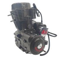 China Wind Cooling 200cc Motorcycle Tricycle Engine Air Cooled CG200 Max Black Cylinder for sale