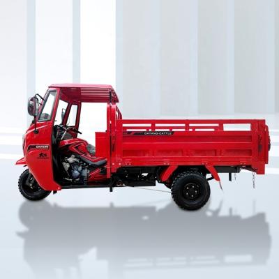 China Cargo Tricycle with 10-20L Fuel Tank Capacity and Front Disc Rear Drum Brake System for sale