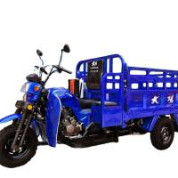 China 12V Voltage 175cc Heavy Loading Motorized Cargo Tricycles for Cargo Transportation for sale