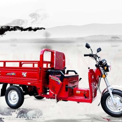 China Red 201 250cc Petrol Gasoline Passenger 4.00-12 55km/h 800W CN CHO DAYANG Three Wheel Tricycle Air Cooled Engine for sale