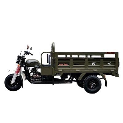 China Front Drum Rear Drum Brake System Large Capacity 150cc Motorized Tricycle for Egypt for sale