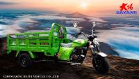 China 1000Kg Motorised Tricycle Three Wheel Cargo Motorcycle with 12V Electric and Kick Start for sale