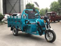 China SHOCK 37 SHOCK BLUE Chinese 3 Wheeler with Two Seat Electric Tricycle Cargo Bike for sale