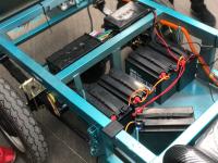 China Electric Trike Tricycle for Cargo Cab Driving DAYANG 1000W Motor 50 Km/h 400 kg Capacity for sale