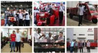 China Iron 200cc Three Wheeler Motorized Cargo Tricycle with 4.5 L / 100km Fuel Consumption for sale