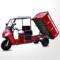 China Speed Semi Cabin Windproof 150cc 200CC Cargo Tricycle / 300cc Three Wheel Motorcycle for sale