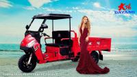 China Speed Semi Cabin Windproof 150cc 200CC Cargo Tricycle / 300cc Three Wheel Motorcycle for sale