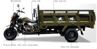 China 300cc Rear axle Floating Booster King 2000Kg High Capacity Three Wheel Cargo Motorcycle for sale