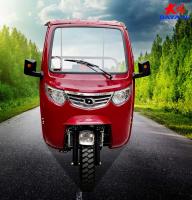 China 65 km/h Top Speed Diesel Semi Cab Cargo Tricycle Three Wheels Motorcycle 2021 Design for sale