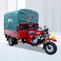 China DAYANG Model Prince Cargo Tricycle with Tarp and Fuel Type Gasoline Made in 320 * 80 for sale