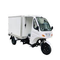 China DAYANG Closed Body Express Cargo Tricycle AIR-cooling Engine 4.5 inch for B2B Shipping for sale