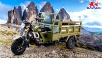 China Global Market Open Body Type Three Wheels Motorcycle with Front Drum Brake for sale